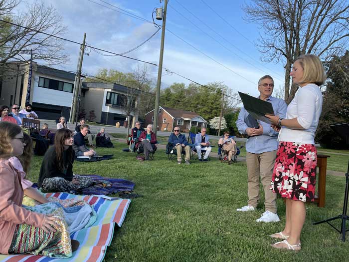 Lauren Christian and Doug Herr Join Glendale UMC - Nashville