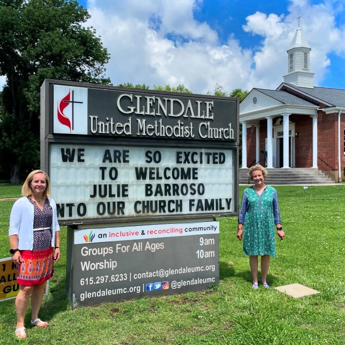 Julie Barroso Joins Glendale United Methodist Church - Nashville