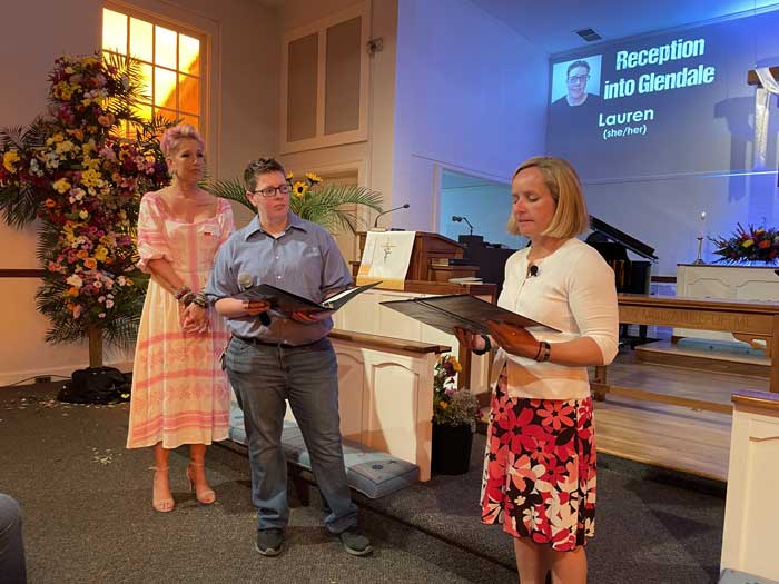 Lauren Christian and Doug Herr Join Glendale UMC - Nashville